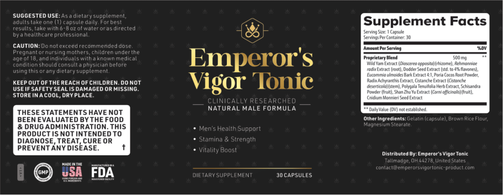 Emperors Vigor Tonic Reviews Is It Safe Read Before Buy